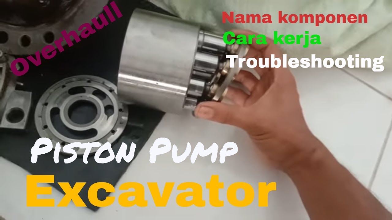 Cara kerja Piston pump & cara overhaull - YouTube