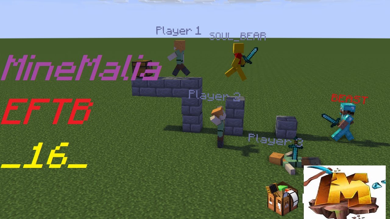 The most difficult map is darkness in MineMalia EFTB {EFTB:- 16} - YouTube