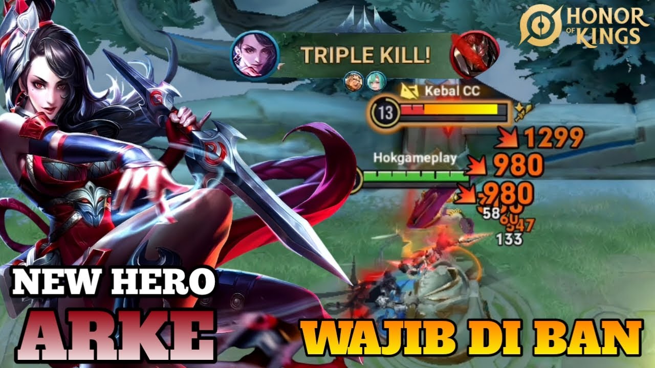 ARKE honor of king CRITICAL DAMAGE WAJID DI BAN!! BUILD AND GAMEPLAY ...
