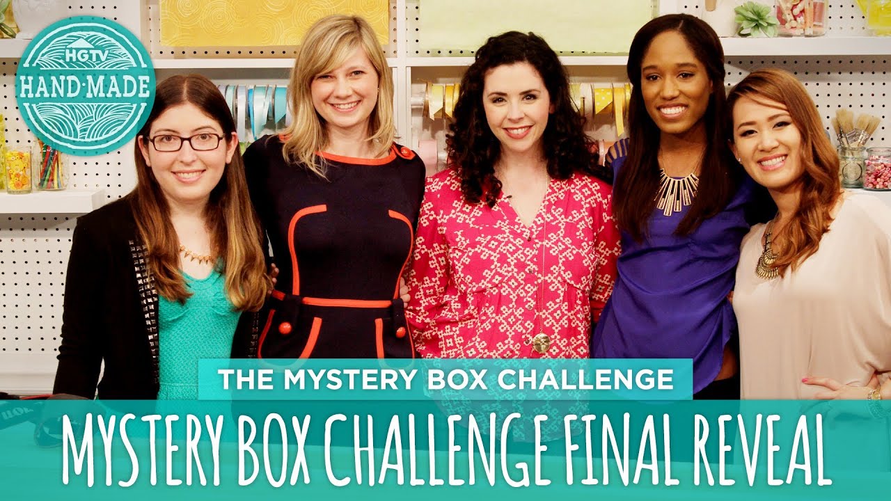 Mystery Box Final Reveal - HGTV Handmade Mystery Box Challenge - YouTube
