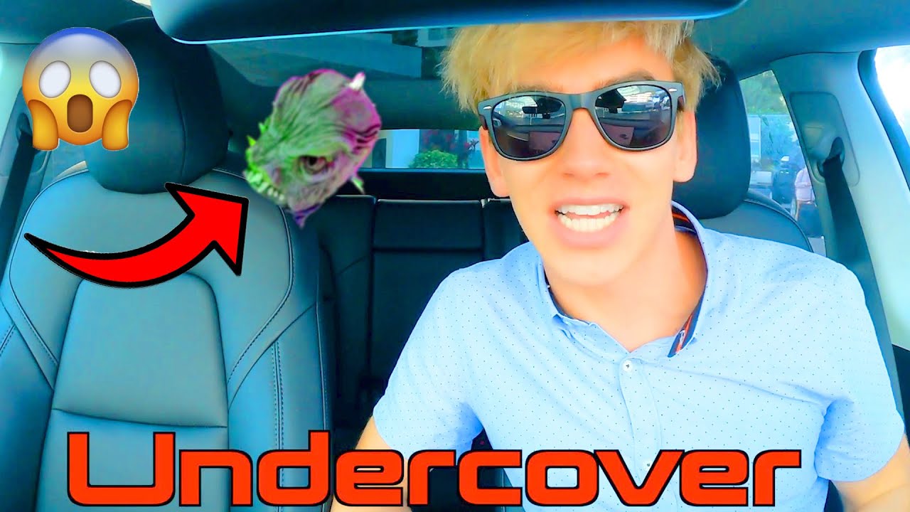 STEPHEN SHARER Reveal Pond Monster Identity! 😱UNDERCOVER in Tesla ...