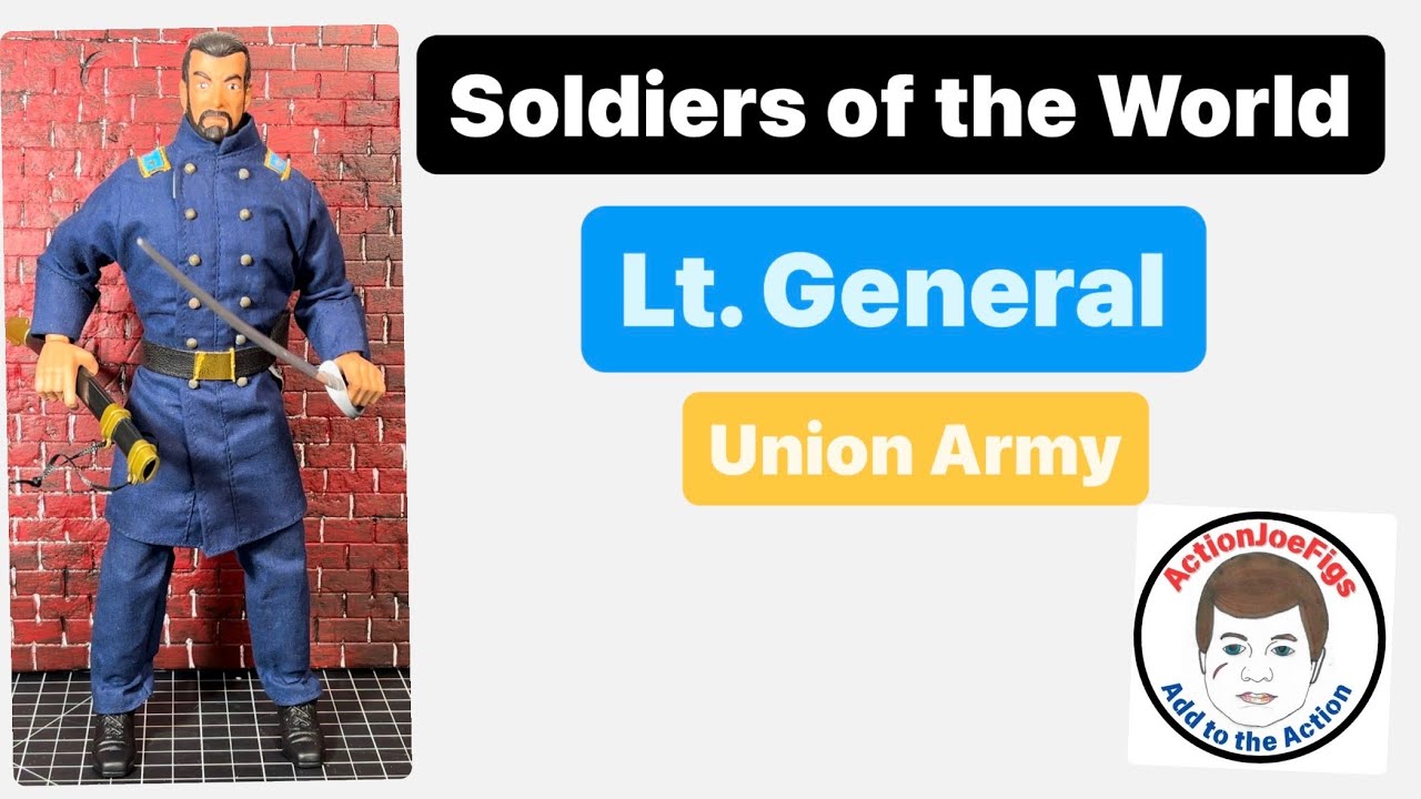 Soldiers of the World Lt. General Union Army Civil War Action Figure ...