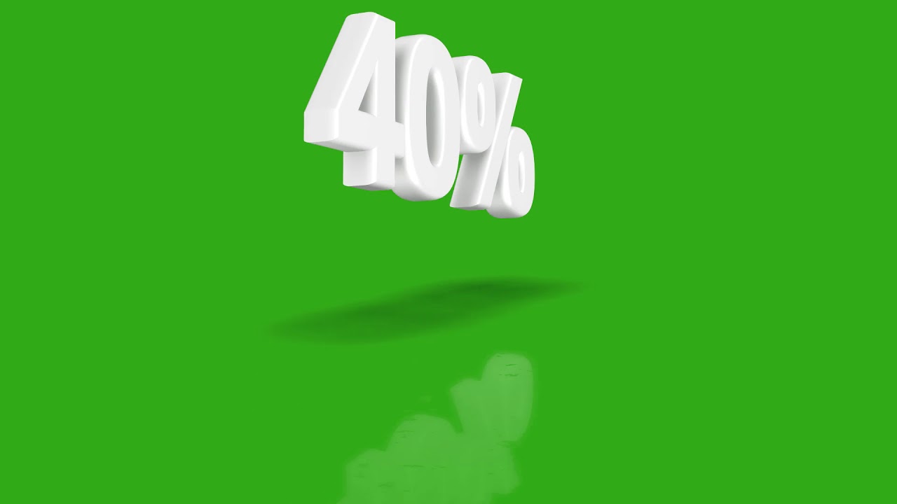 40 percent green screen video with HD , green screen background - YouTube