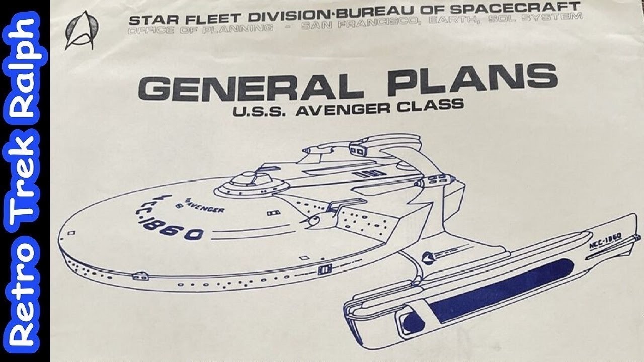 Star Trek Starship Blueprints - Avenger Class (Miranda) - YouTube