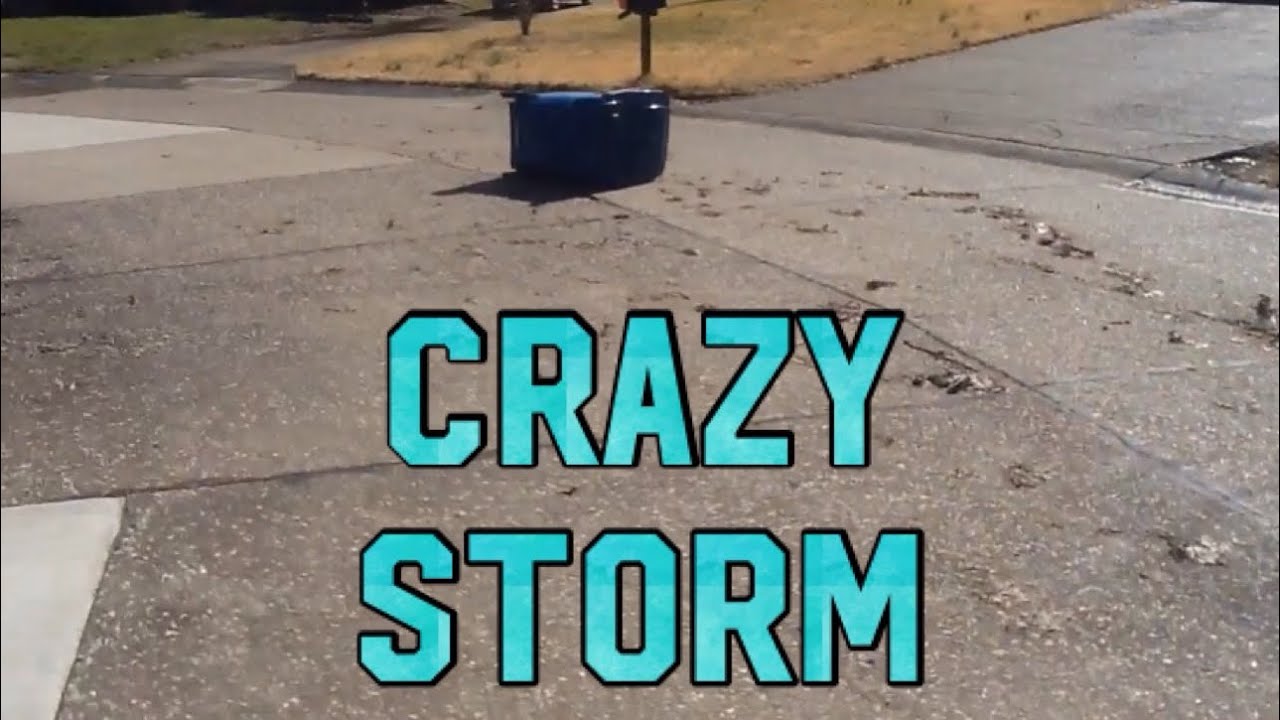 CRAZY WIND STORM HITS MY HOUSE LIVE - YouTube
