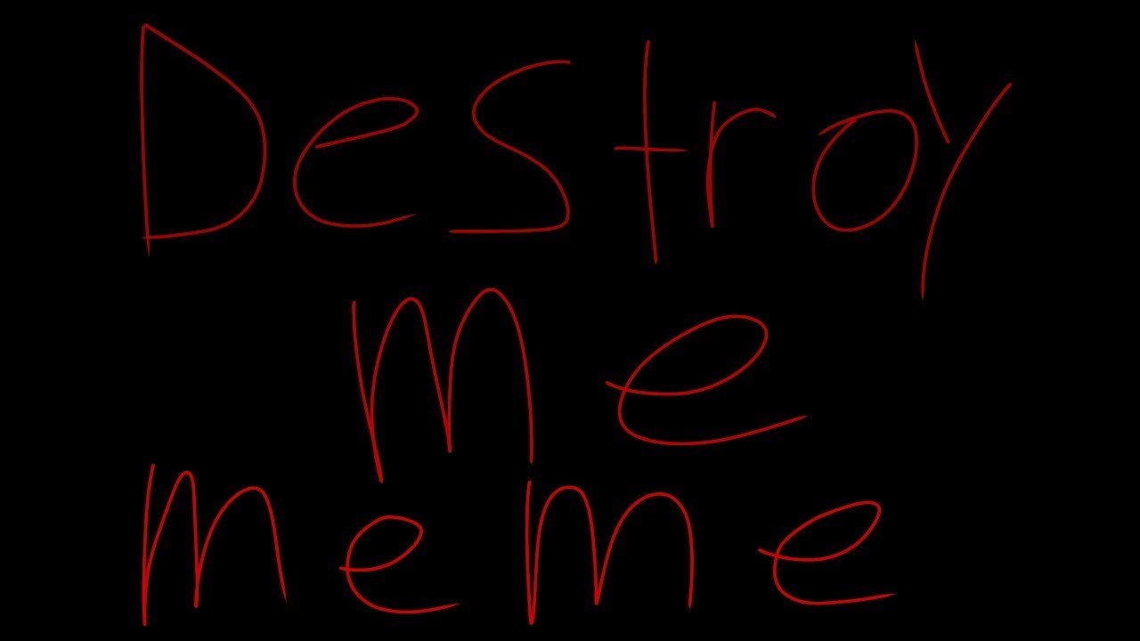 Destroy me || Animation meme || Collab || Trigger warnings!! {Vent ...