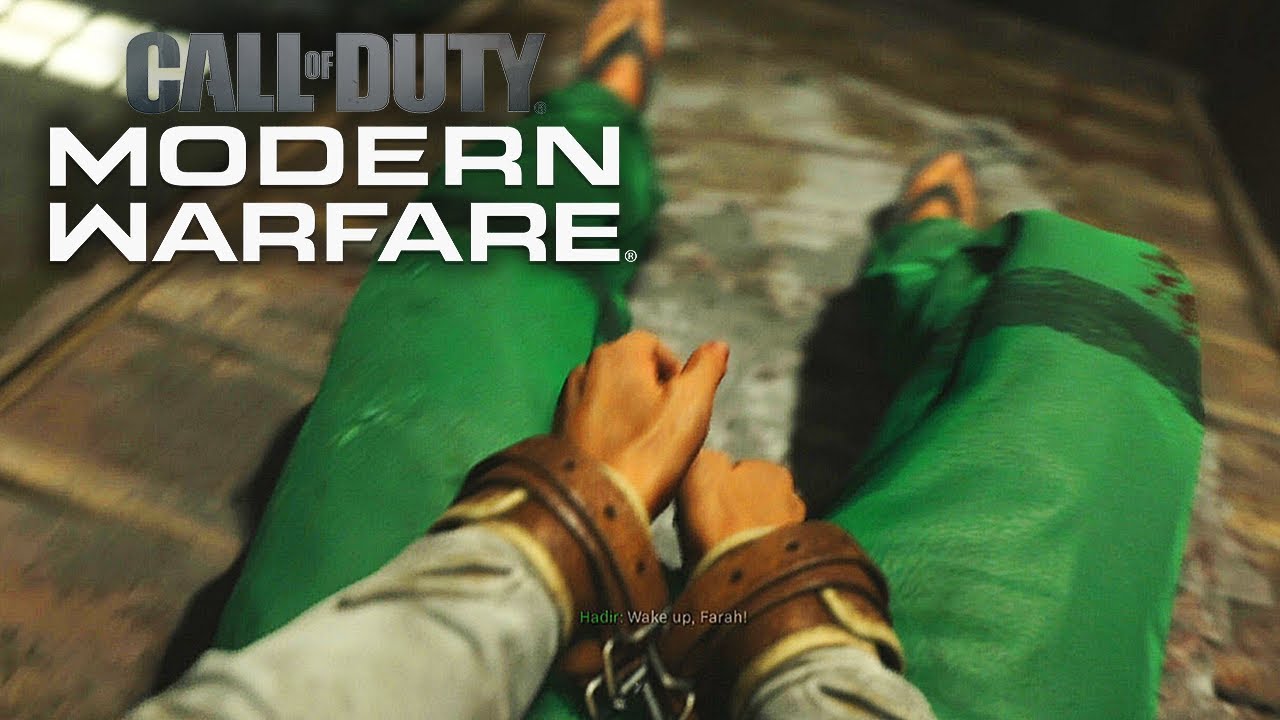 Call Of Duty Modern Warfare Prison Break Captive Mission Ps4 1080p
