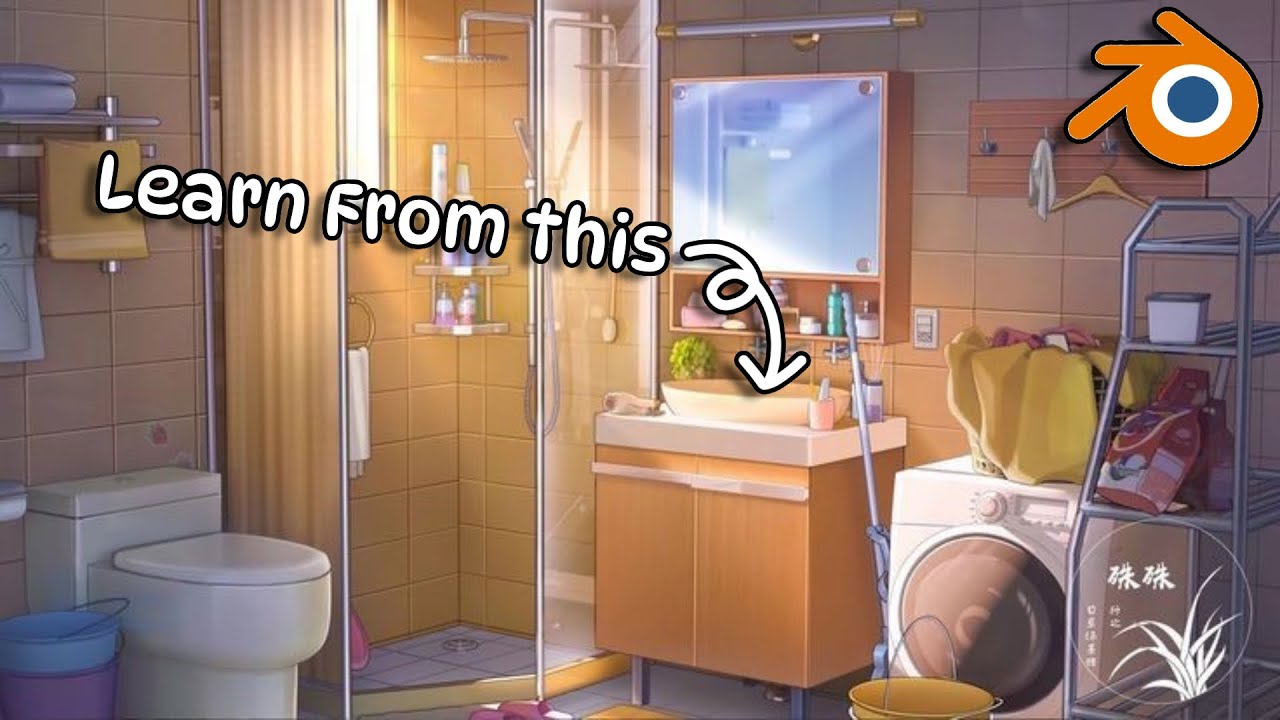 Learning from 2D artist's Artworks | Blender Anime Shading and Lighting ...