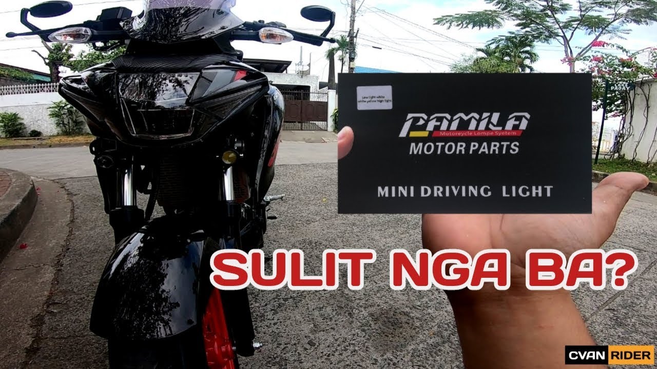 PAMILA MINI DRIVING LIGHT | HALIMAW NA ILAW | QUARANTINE VLOG - YouTube