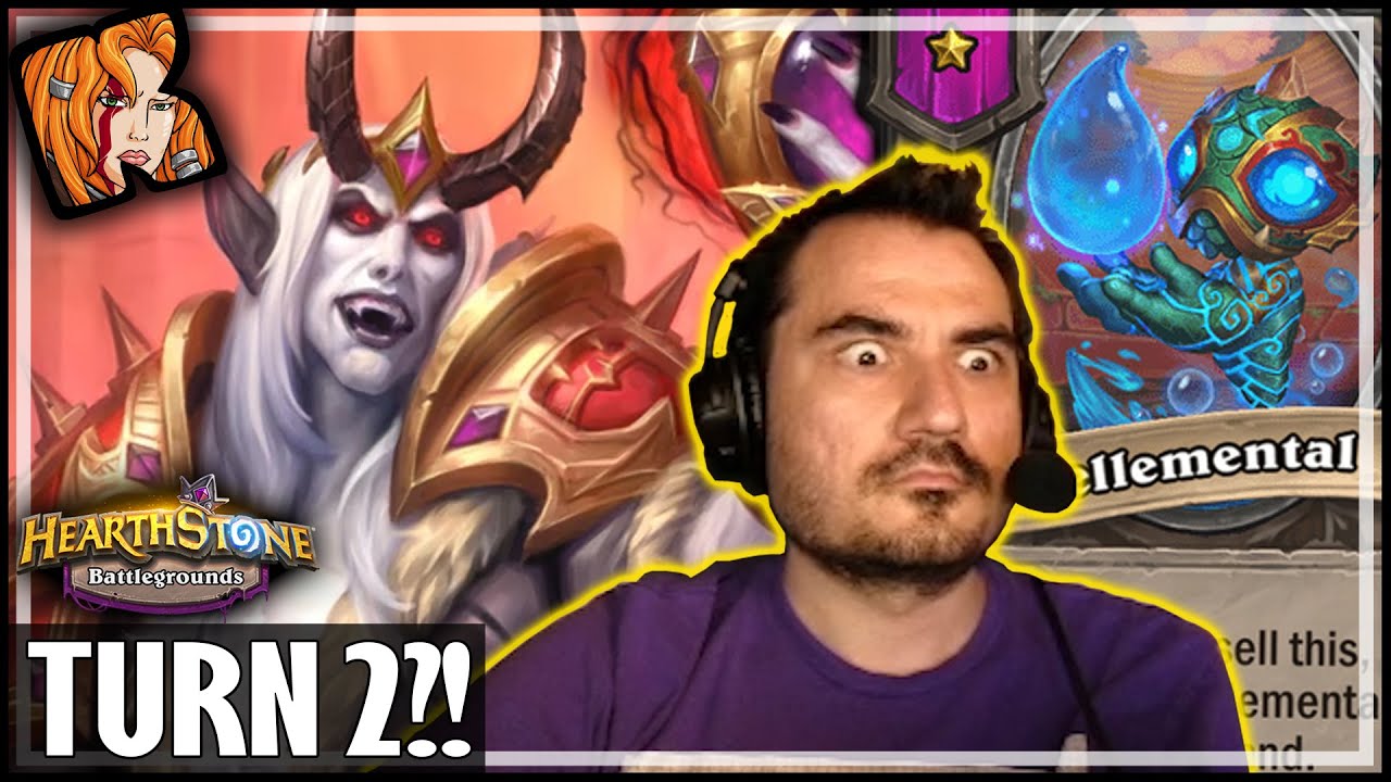 TURN 2 QUEST COMPLETE?! - Hearthstone Battlegrounds - YouTube