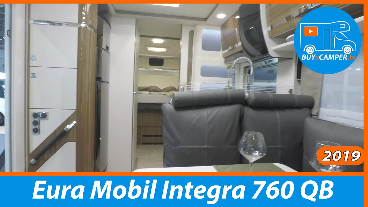 Luxury Kingsizebed Integrated | Eura Mobil Integra 760 QB | 2019 ...