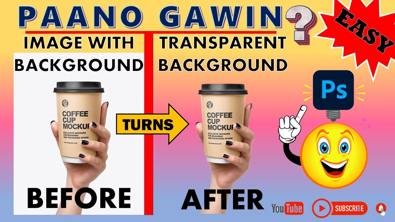 HOW TO MAKE TRANSPARENT BACKGROUND USING PHOTOSHOP IN MINUTES - TECH ...