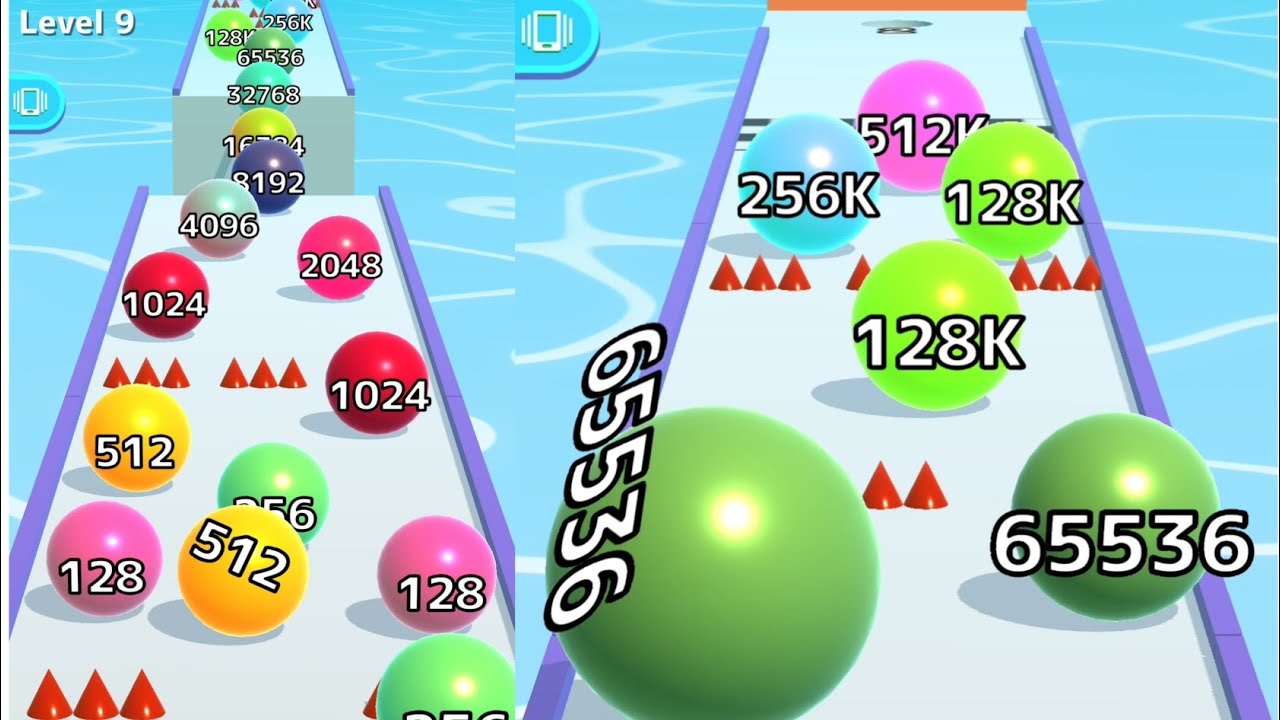 ball run infinity - new level gameplay - YouTube