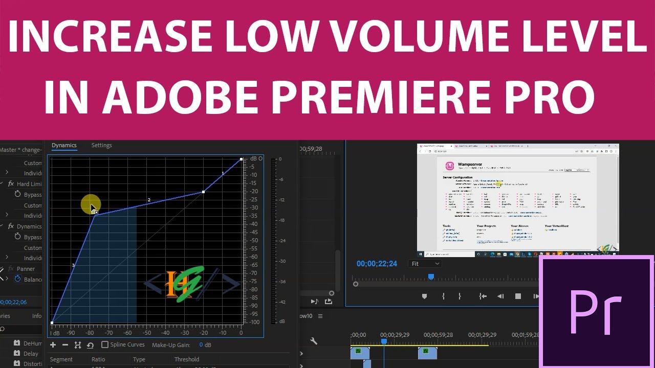 How to Increase Low Volume Level in Audio in Adobe Premiere Pro - YouTube