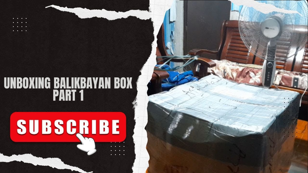 UNBOXING BALIKBAYAN BOX PART 1 - YouTube