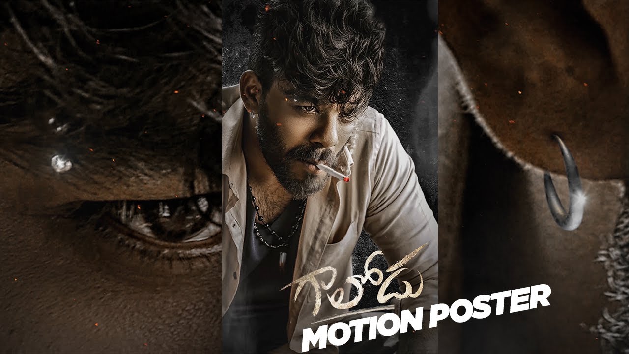 Sudigali Sudheer's Gaalodu Movie Motion Poster | MS entertainments ...