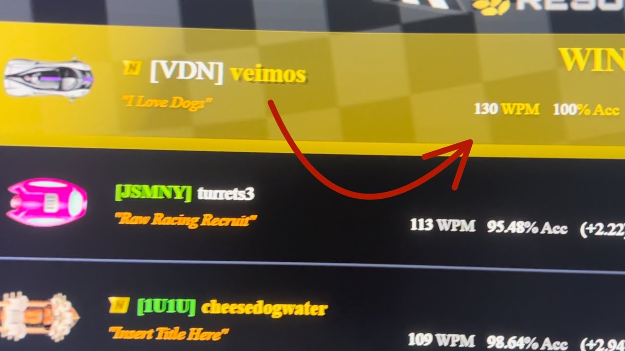 130 WPM Handcam on Nitro Type - YouTube