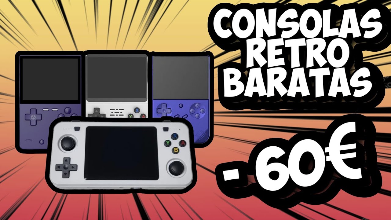 CONSOLAS RETRO BARATAS (- 60€). Guía de compra. Las MEJORES calidad ...