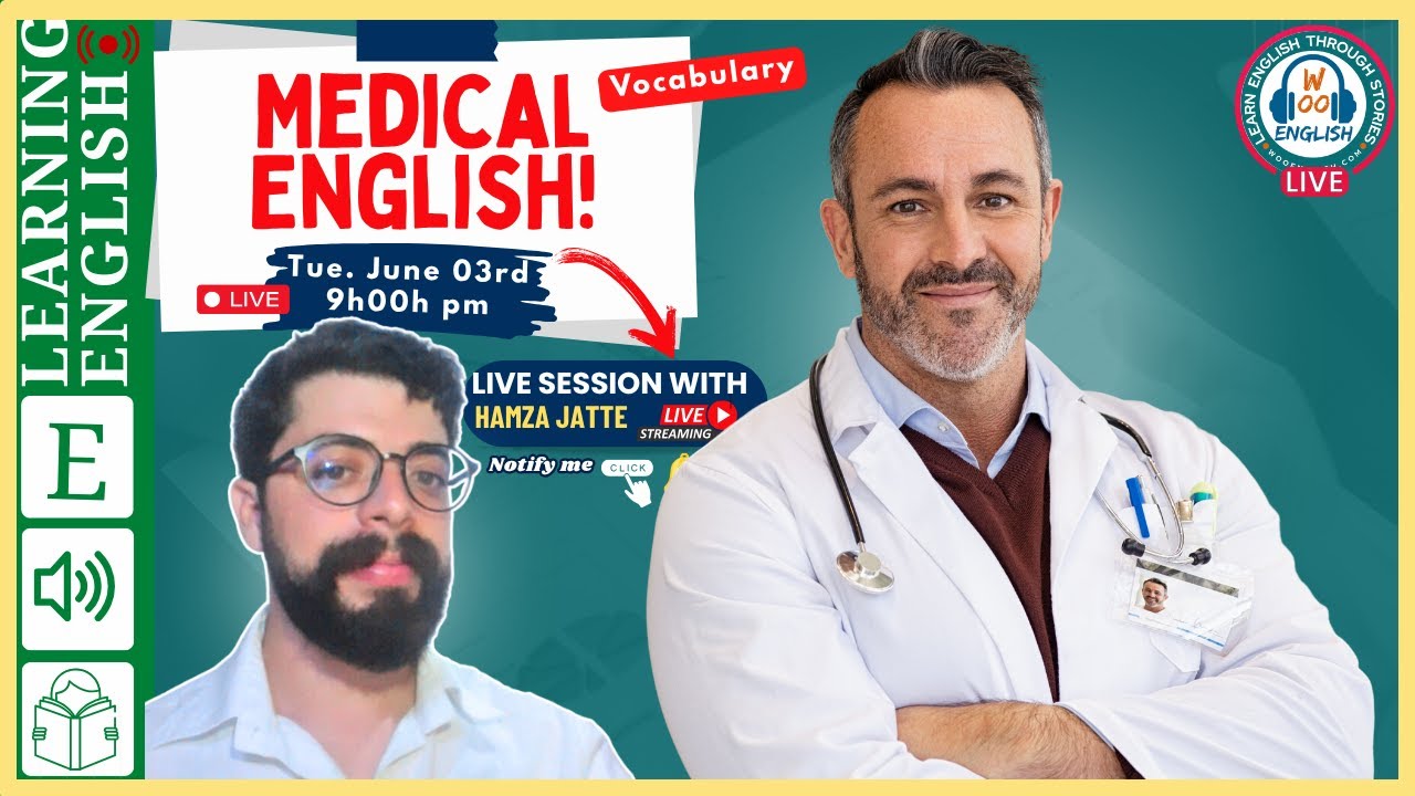 At the DoctorLearn English Through Listening🔥 | LIVE PRACTICE | Medical ...