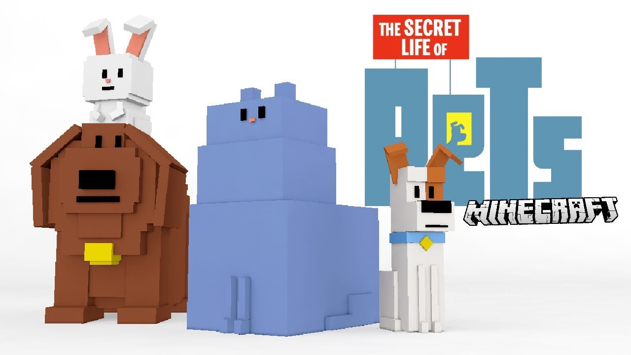 Secret Life of Pets in Minecraft! - YouTube