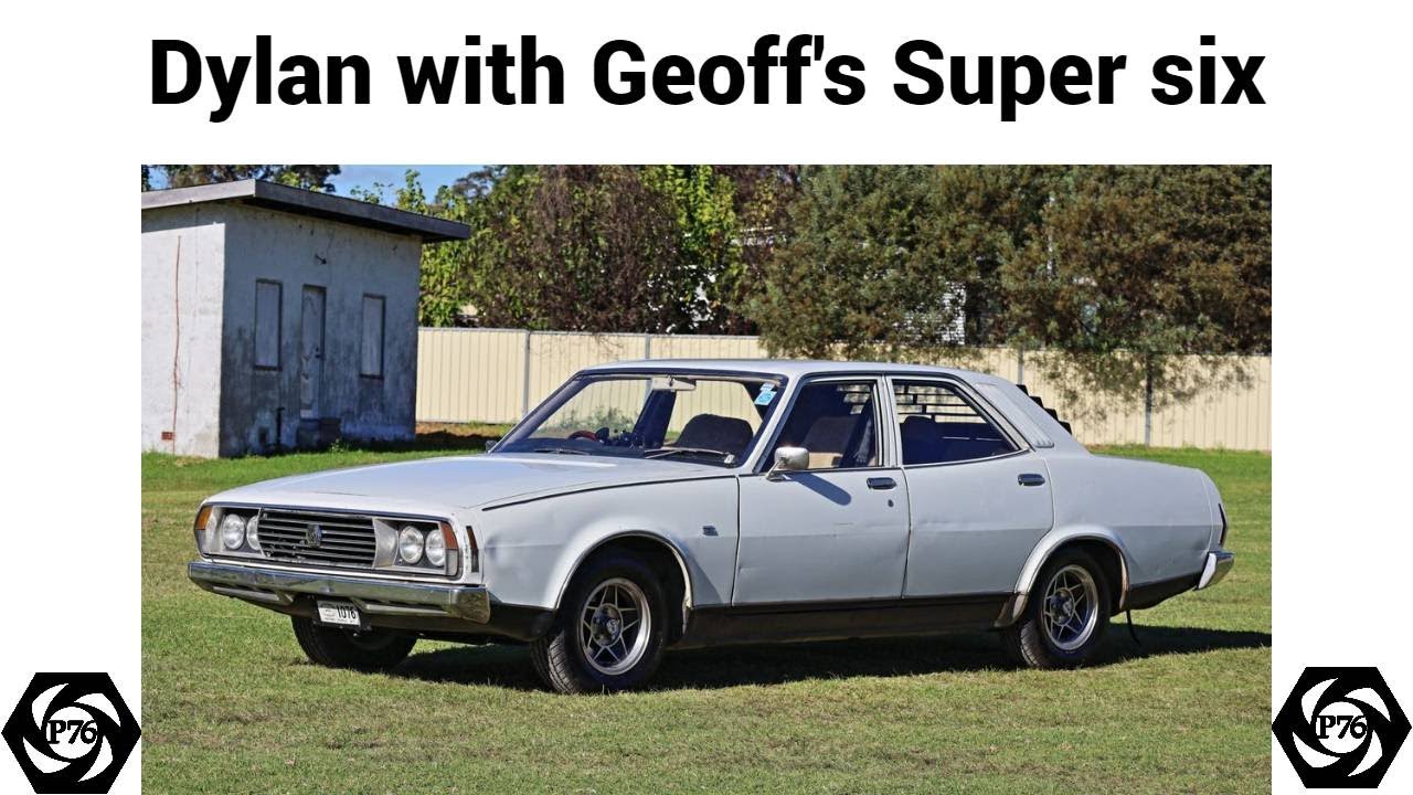 Dylan with Geoff's super six 4 speed P76 - YouTube