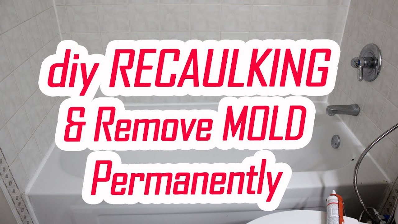 Quick Video on How I Re-caulk my Bathtub/Shower | JURO Workshop - YouTube