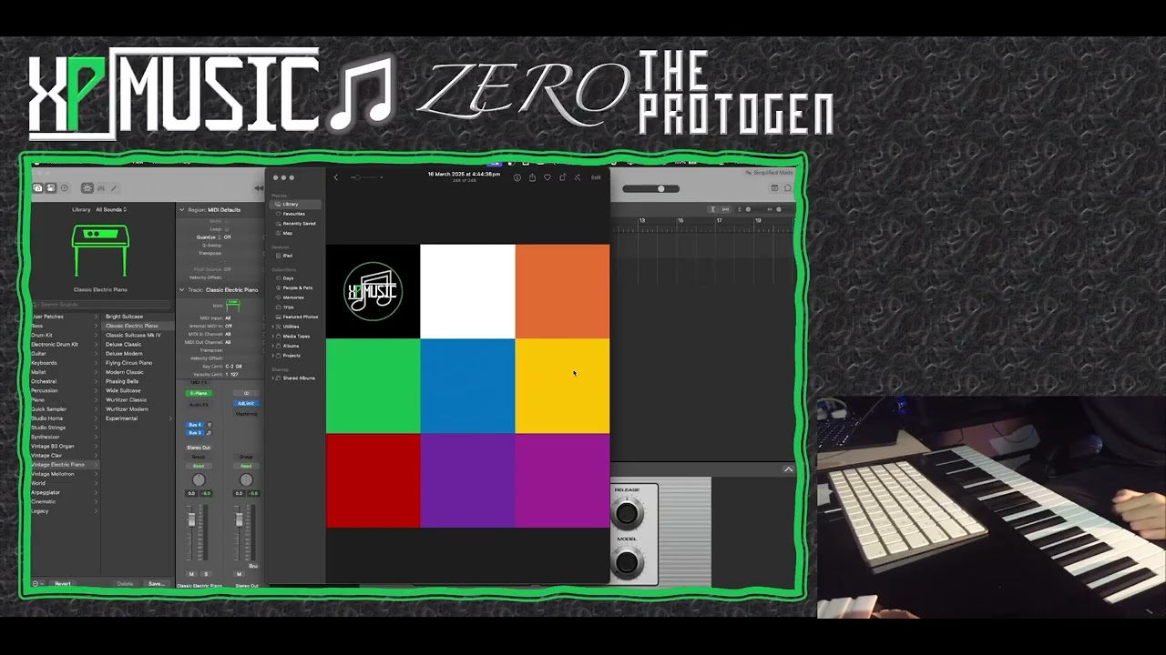 Composing Music On Stream For The First Time! | Logic Pro DAW Music ...