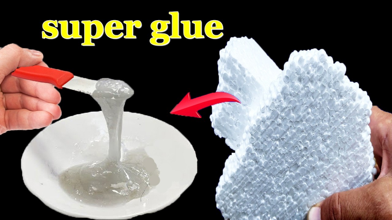How to make super strong glue for wood, plastic and ceramic with only ...