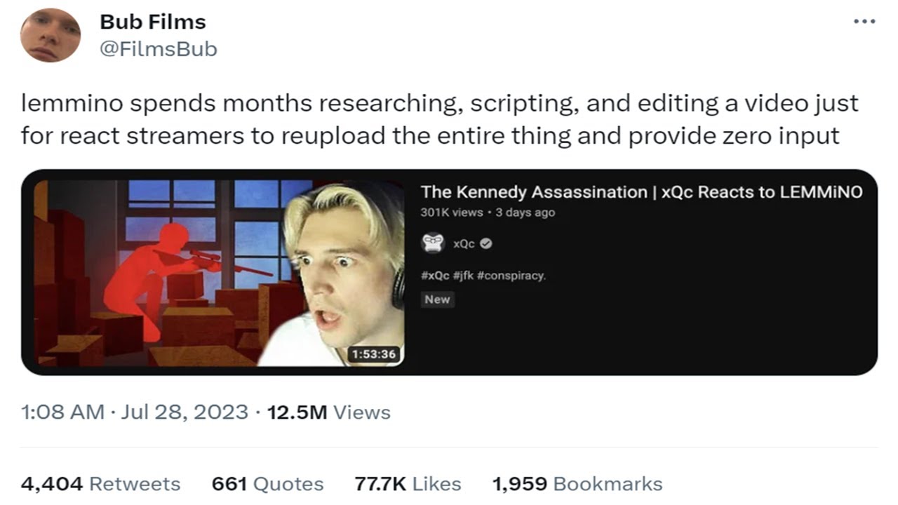 Are React Streamers Bad? - YouTube