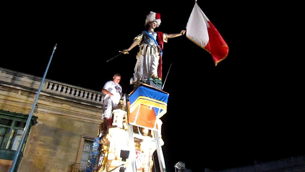 MMG Zabbar --- Il-Gimgha Marċ Tradizzjonali bl-istatwa ta' Malta ...