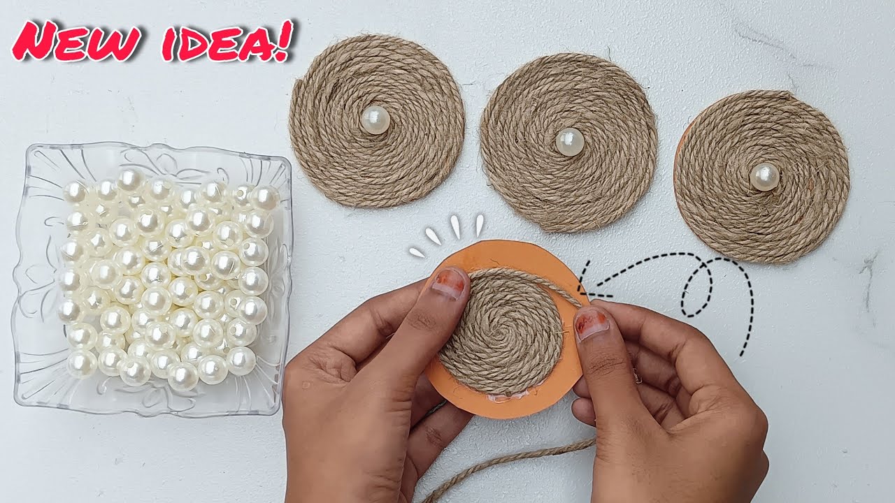 OMG! 😳 Fantastic Idea From Jute | Jute craft idea| Waste Out Of Bast ...