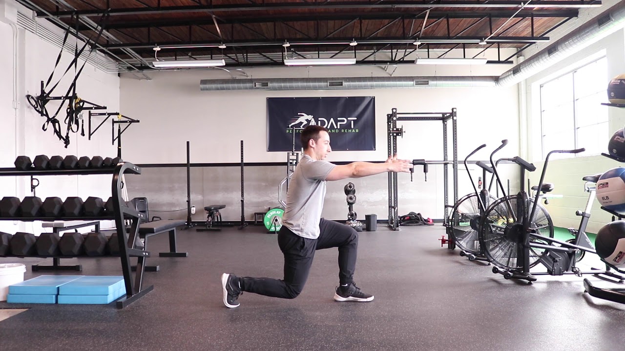 Split Squat Iso - YouTube