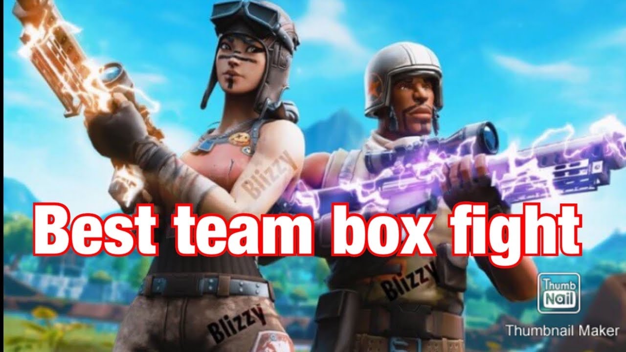 Fortnite_BEST BOXE FIGHT 2VS2 - YouTube