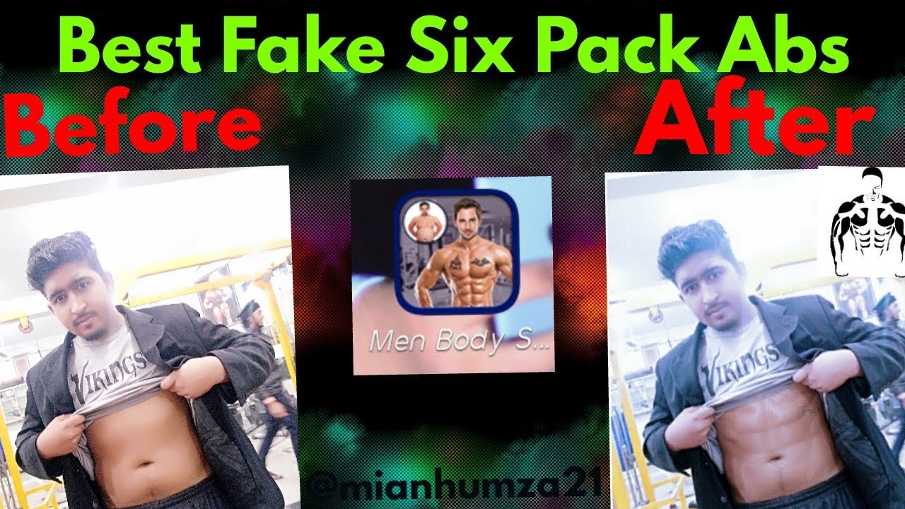How to make Fake Six Pack Abs (Best Editior 2017) - YouTube