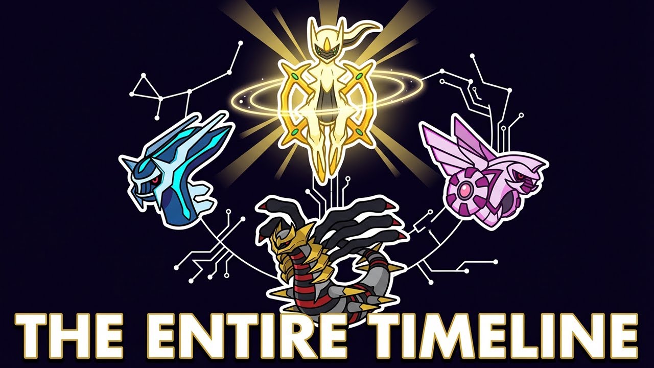 Pokemon Lore To Sleep To | Complete Mythology from Arceus to Paradox ...