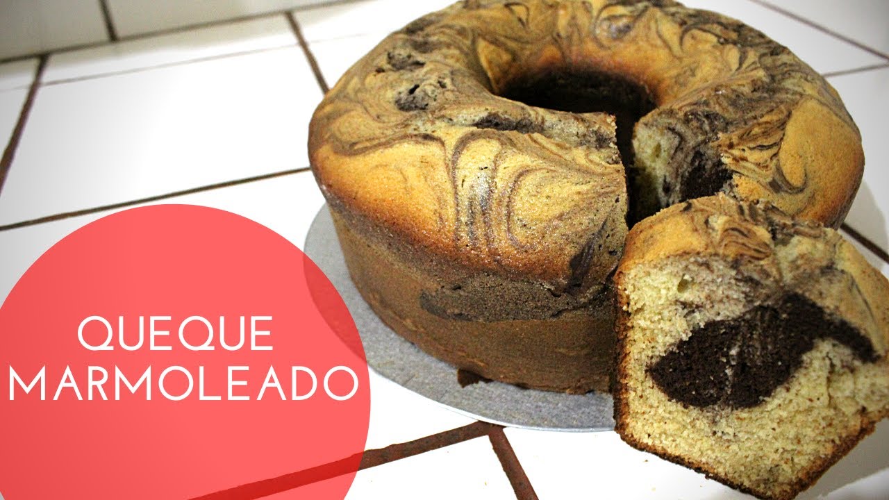 COMO PREPARAR QUEQUE MARMOLEADO (KEKE MARMOLEADO) - YouTube