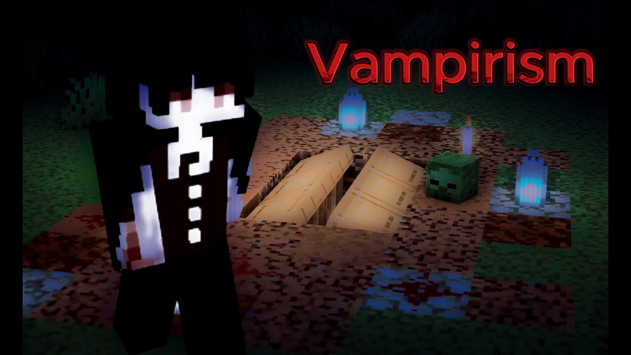 I Became A Vampire In Minecraft - YouTube