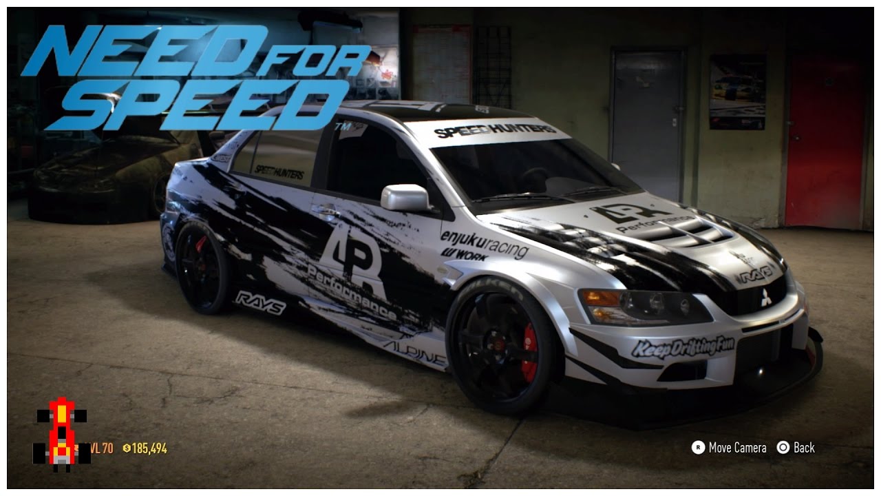 Need For Speed 2015 | Drift Build | Mitsubishi Lancer Evolution MR ...