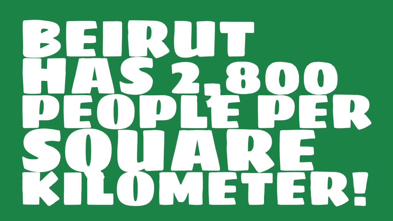 How does the population of Beirut rank? - YouTube