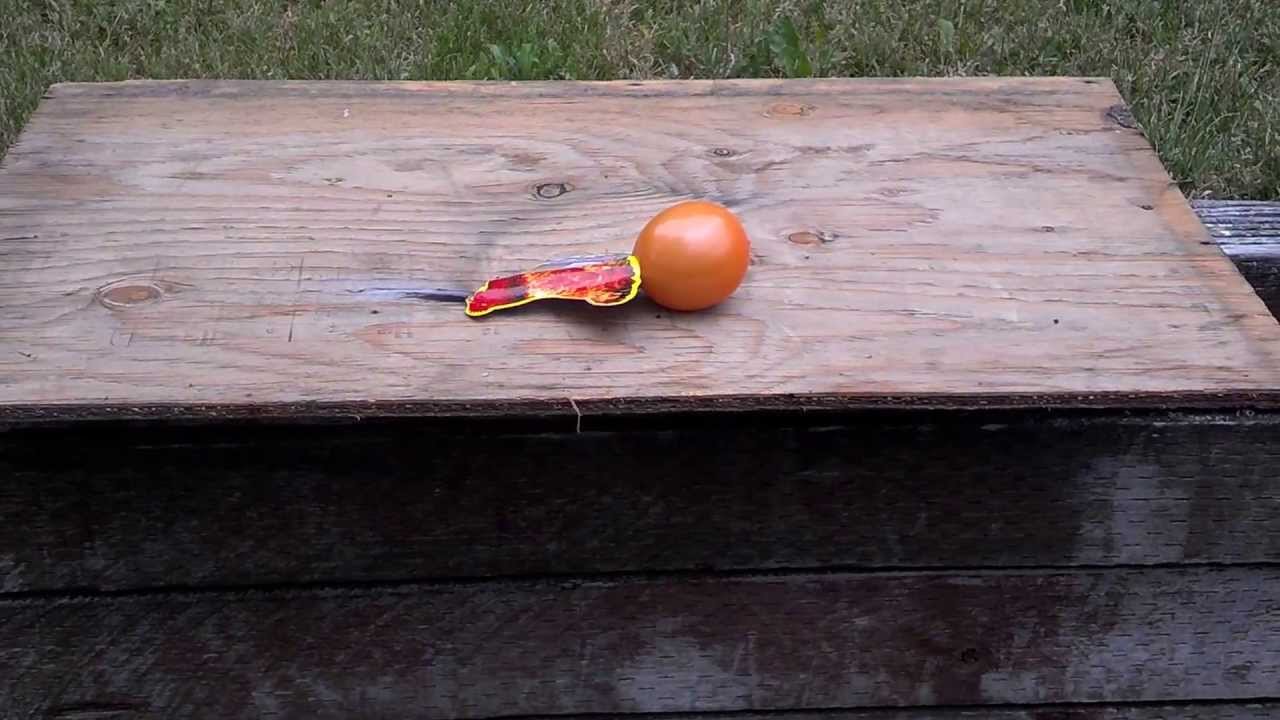 Chicken firework - YouTube