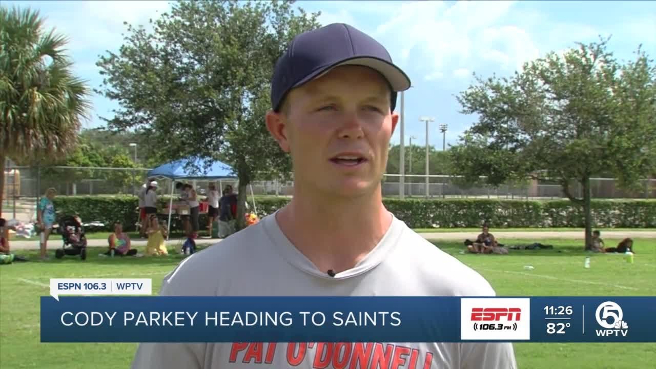 Cody Parkey signs with Saints - YouTube
