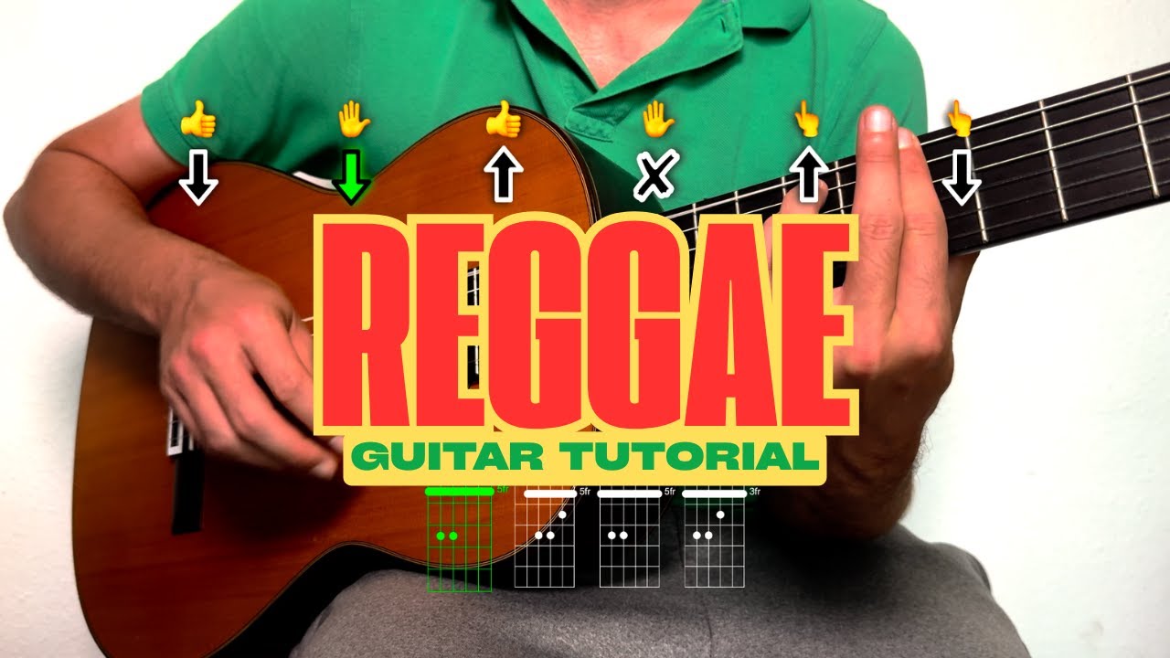 Easy reggae guitar tutorial for beginners - YouTube