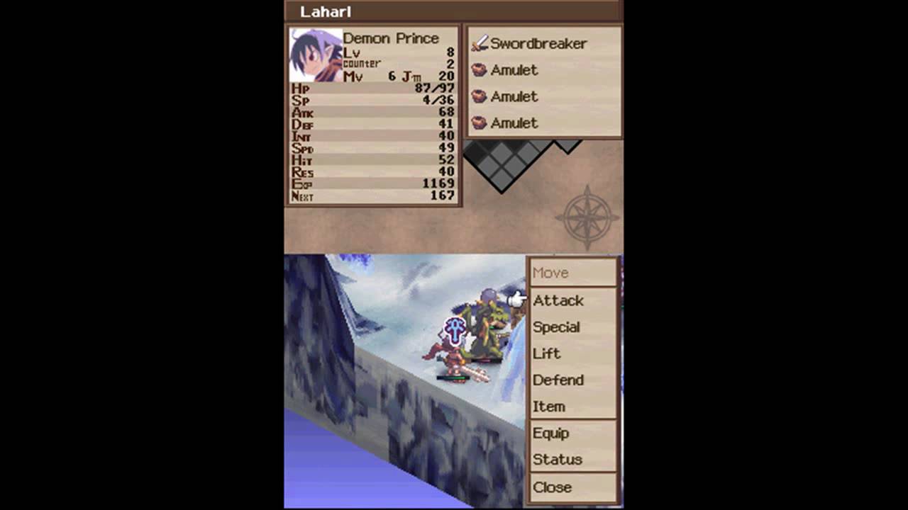 15 [2-4] Frozen River: White Death, Disgaea DS The Hour of Darkness ...