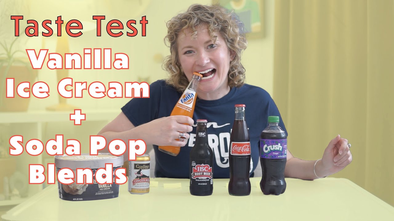 Ice Cream + Soda Pop Blends Taste Test – Snackarinos - YouTube