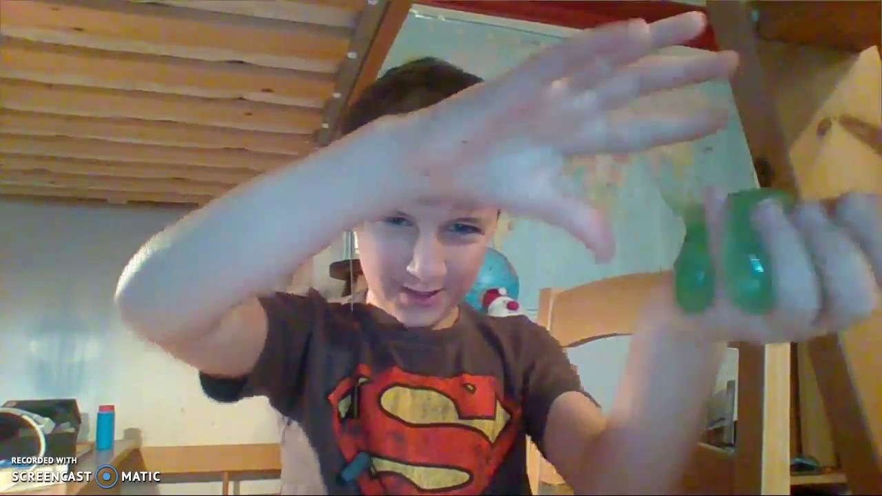 Jamies wierd and wonderful reaction to goo - YouTube