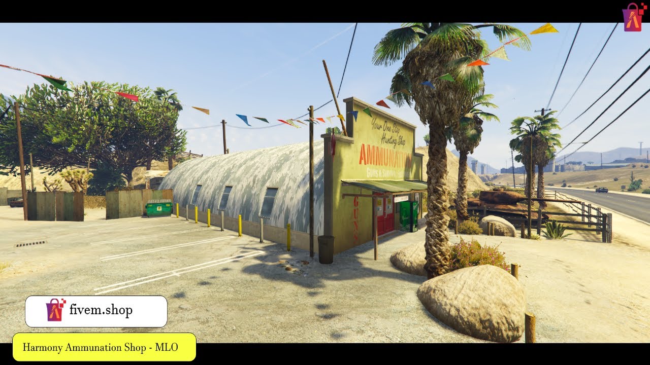 FiveM Ammunation MLO | FiveM Gun Store MLO #fivem #gun - YouTube