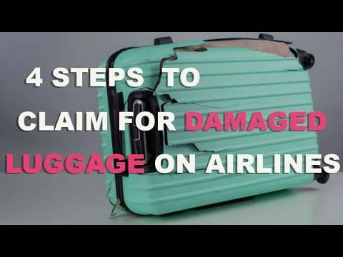 LOST BAGGAGE CLAIM | damaged luggage compensation | How to claim for ...