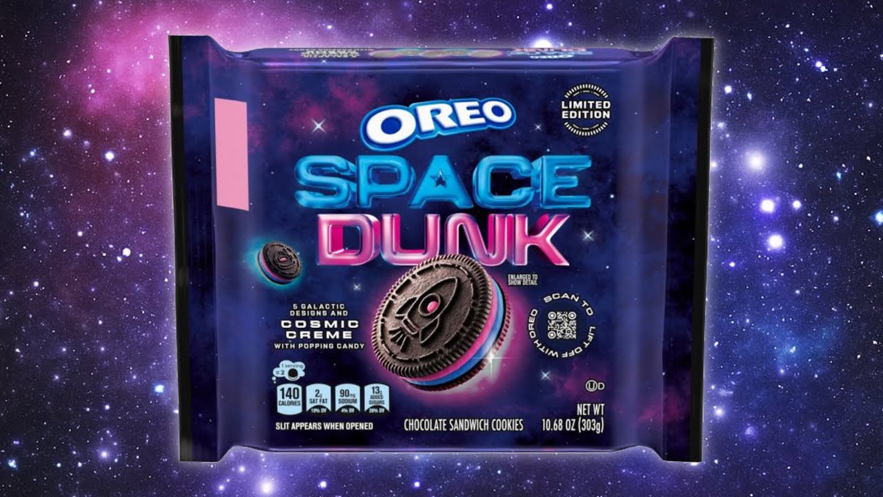 Space Dunk Oreos COMPLETE REVIEW - YouTube