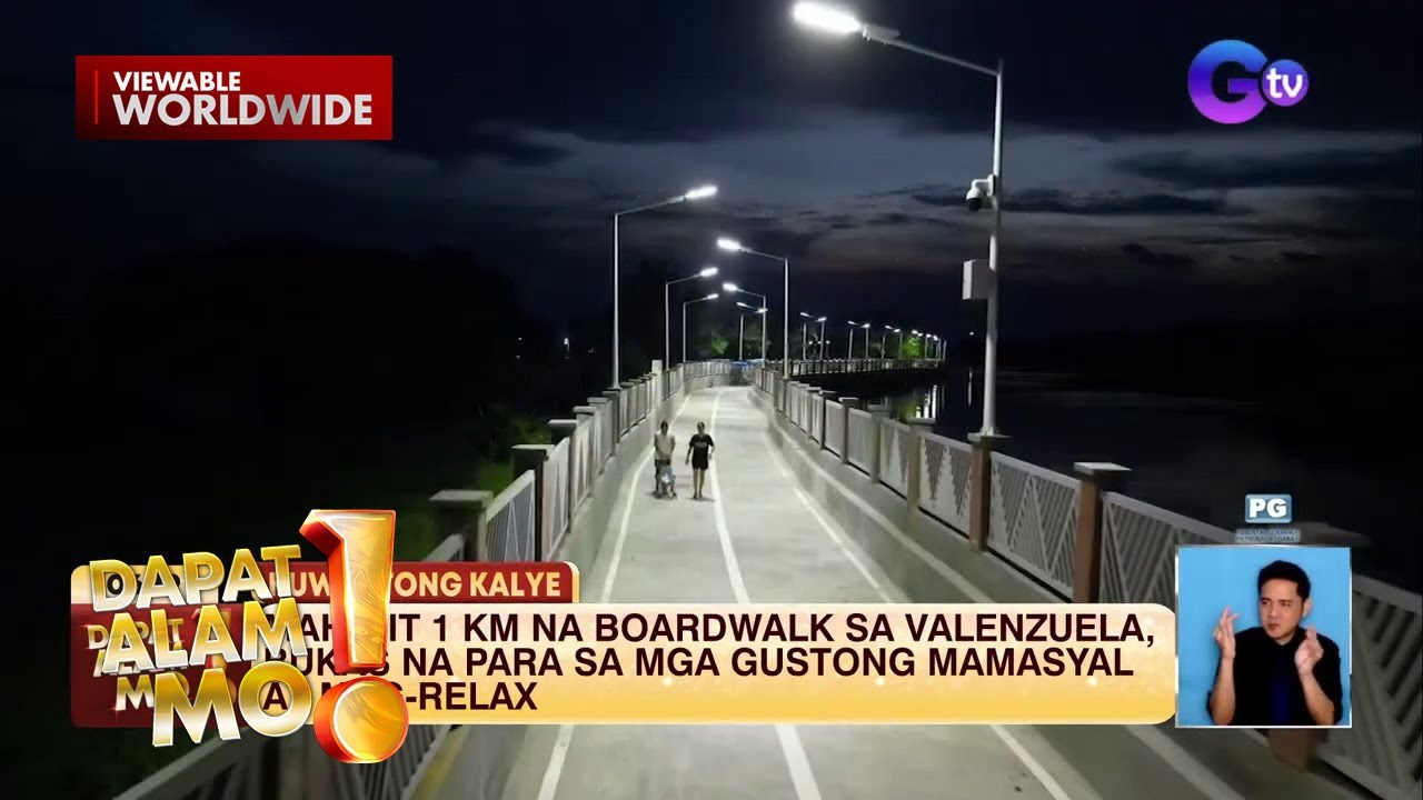 Bagong bukas na Valenzuela boardwalk, ating silipin | Dapat Alam Mo ...