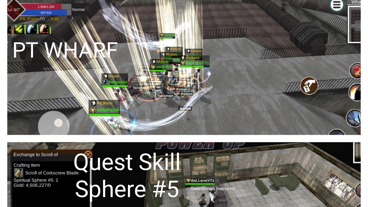 Ran Online Mobile I BaLLaretYT1 I Quest Skill Sphere 5 - YouTube